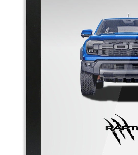 Ford Ranger Raptor Limited Edition Art Poster - Etsy UK