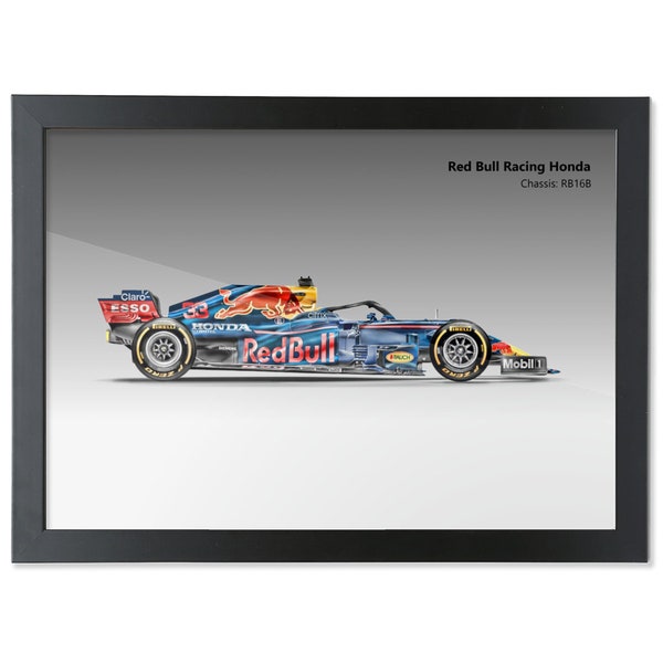 Redbull Team Poster - Etsy