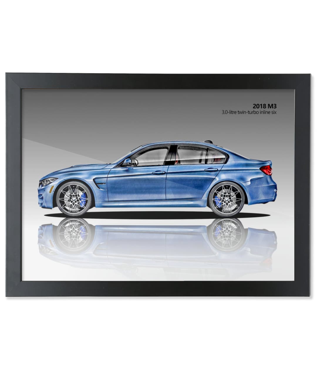 2018 BMW M3 Wall Art Poster - Etsy