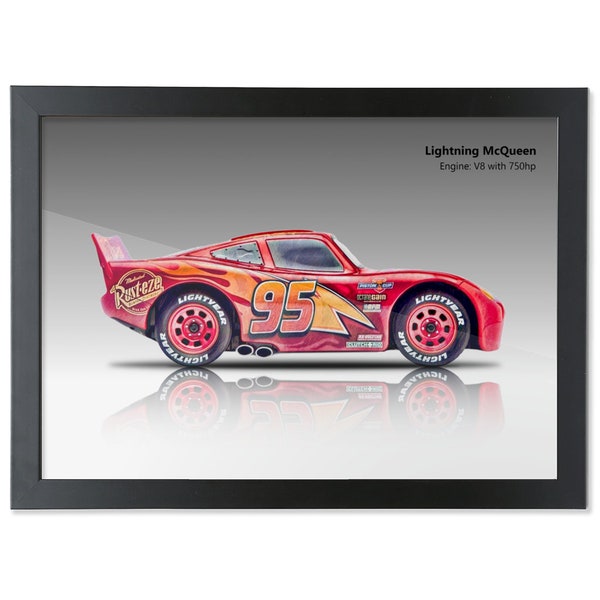 Lightning Mcqueen Posters - Etsy