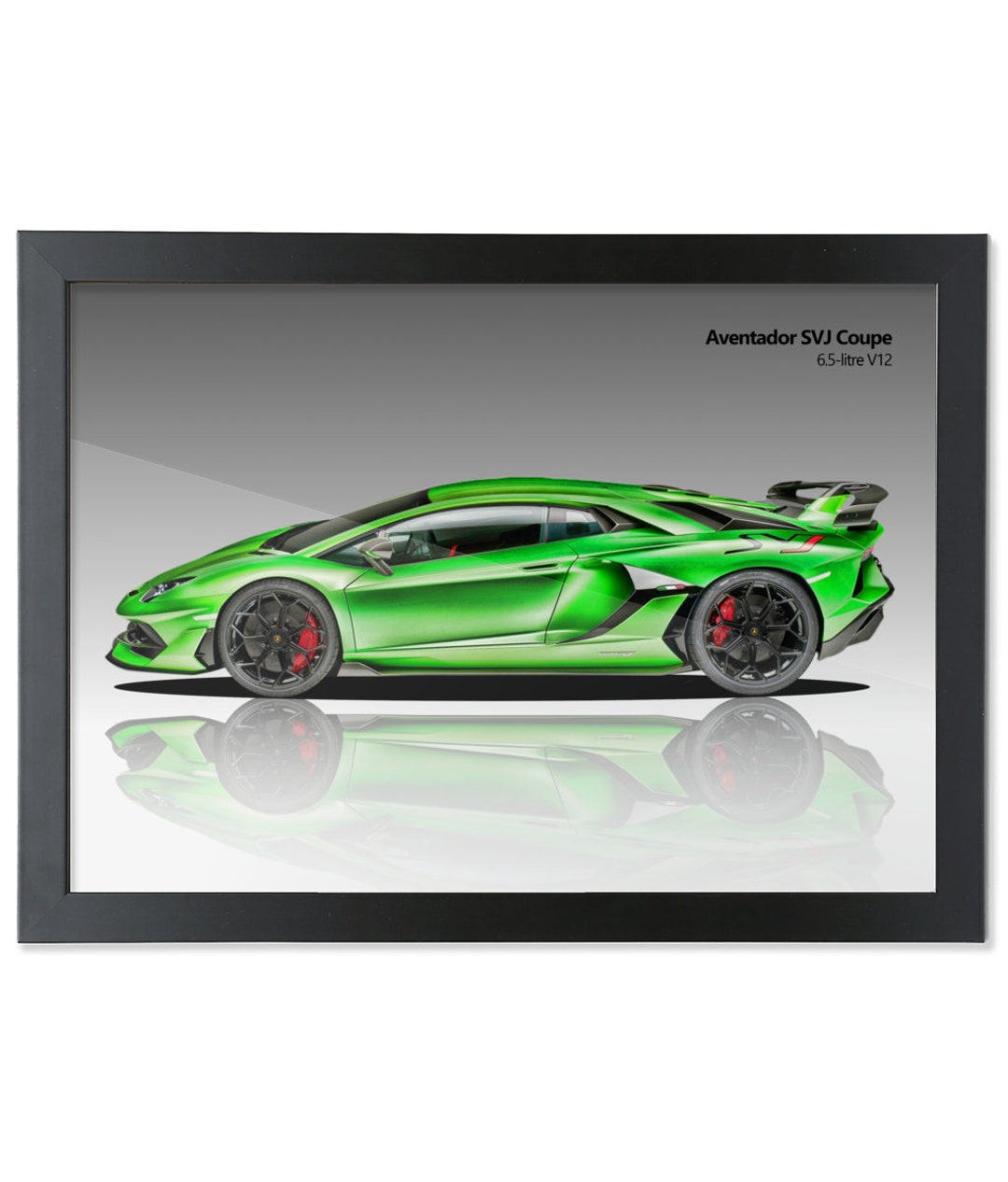 Lamborghini Aventador SVJ Coupe Wall Art Poster - Etsy