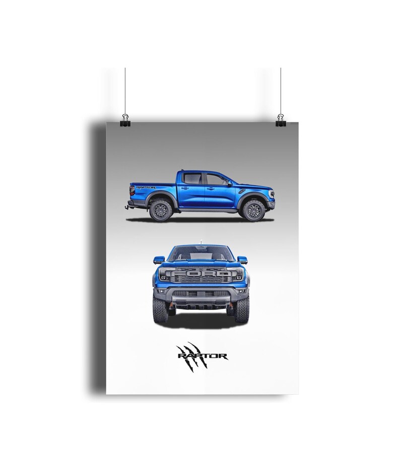 Ford Ranger Raptor Limited Edition Art Poster - Etsy