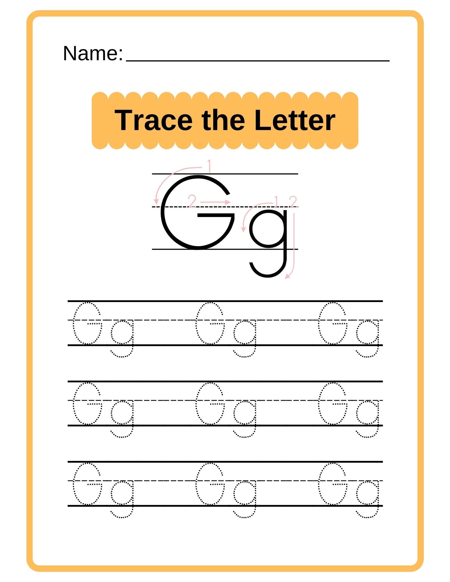 Preschool Curriculum Practice Sheets Tracing Printable Abc Letter ...