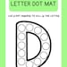 Preschool Skills Dot Marker Printable Alphabet Letters Dot Coloring ...