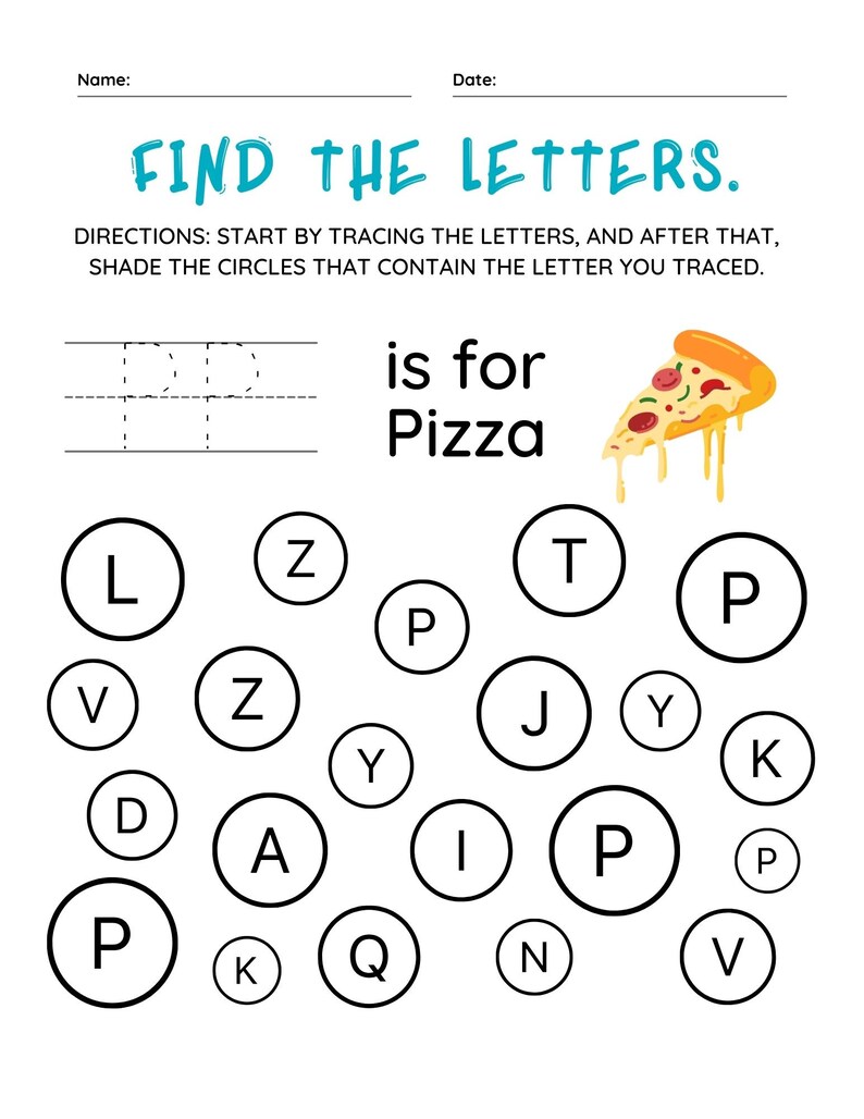 Find the Letter Coloring Pages Printable Alphabet Worksheets ...