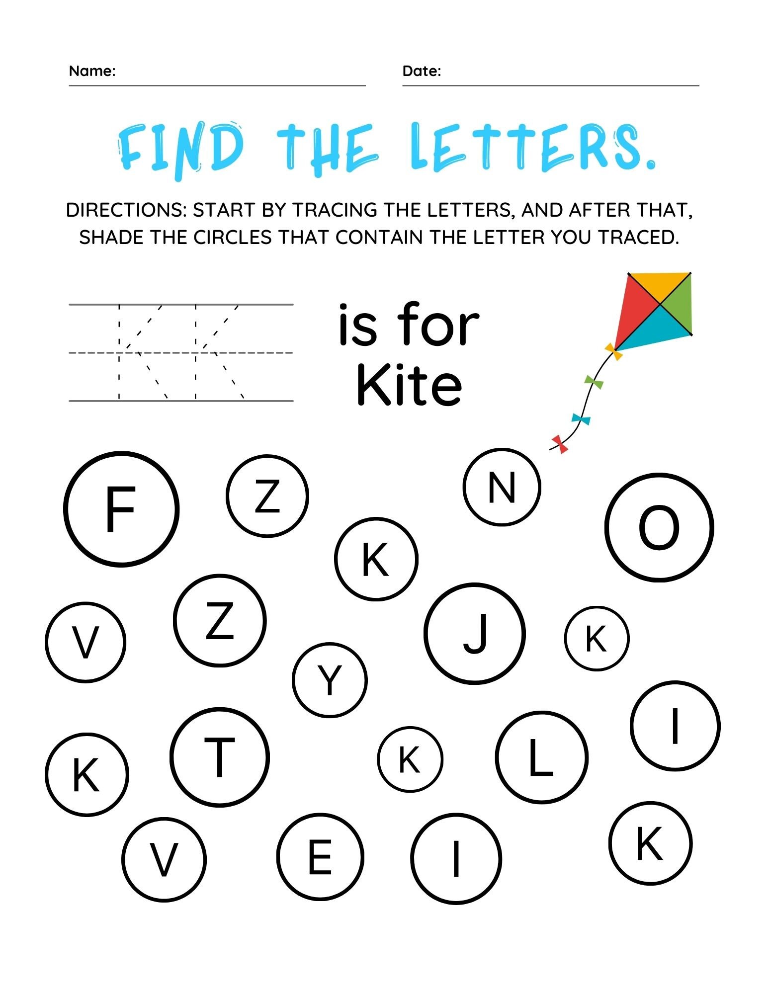 Find the Letter Coloring Pages Printable Alphabet Worksheets ...