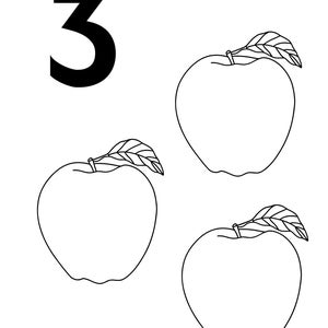 Count and Color Fun Activity Workbook Coloring Pages Printable Counting ...