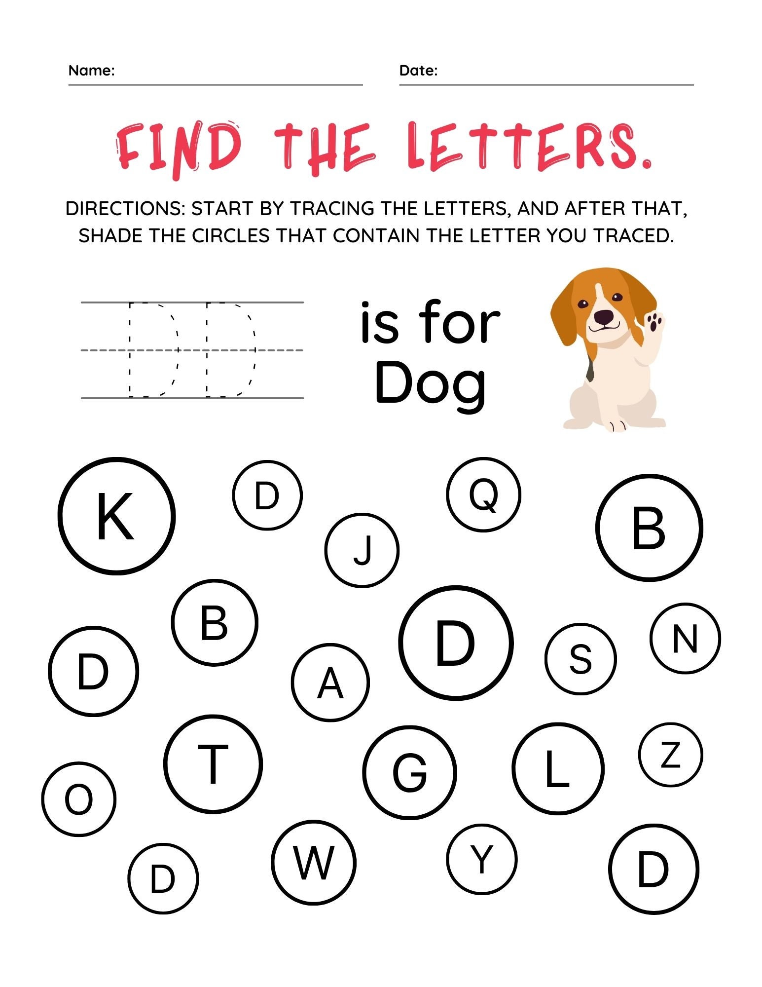 Find the Letter Coloring Pages Printable Alphabet Worksheets ...