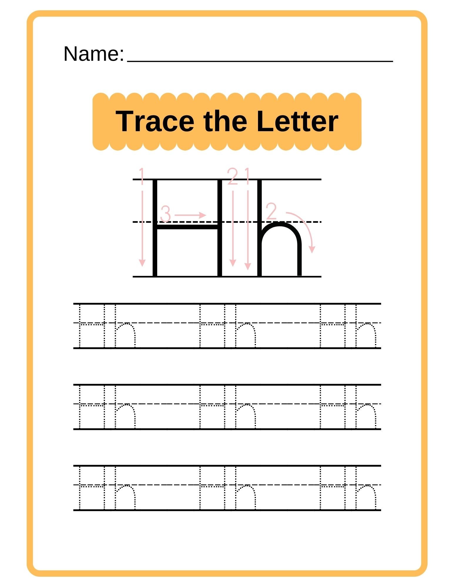 Preschool Curriculum Practice Sheets Tracing Printable Abc Letter ...