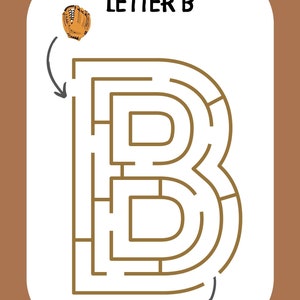 Colorful Playful Alphabet Maze Worksheet Coloring Pages Printable ...