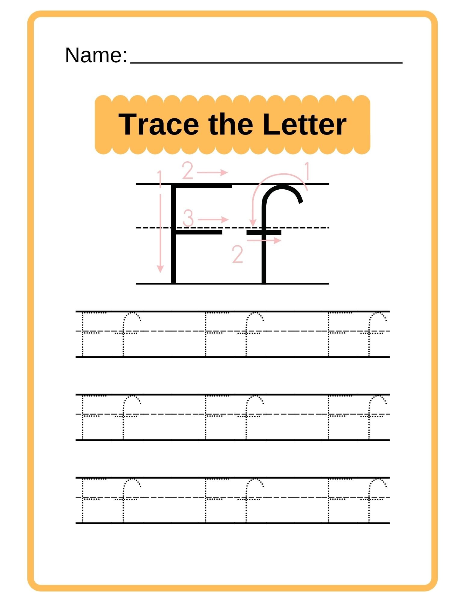 Preschool Curriculum Practice Sheets Tracing Printable Abc Letter ...