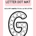 Preschool Skills Dot Marker Printable Alphabet Letters Dot Coloring ...