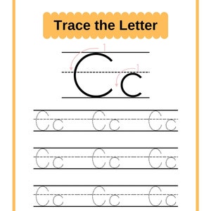 Preschool Curriculum Practice Sheets Tracing Printable Abc Letter ...