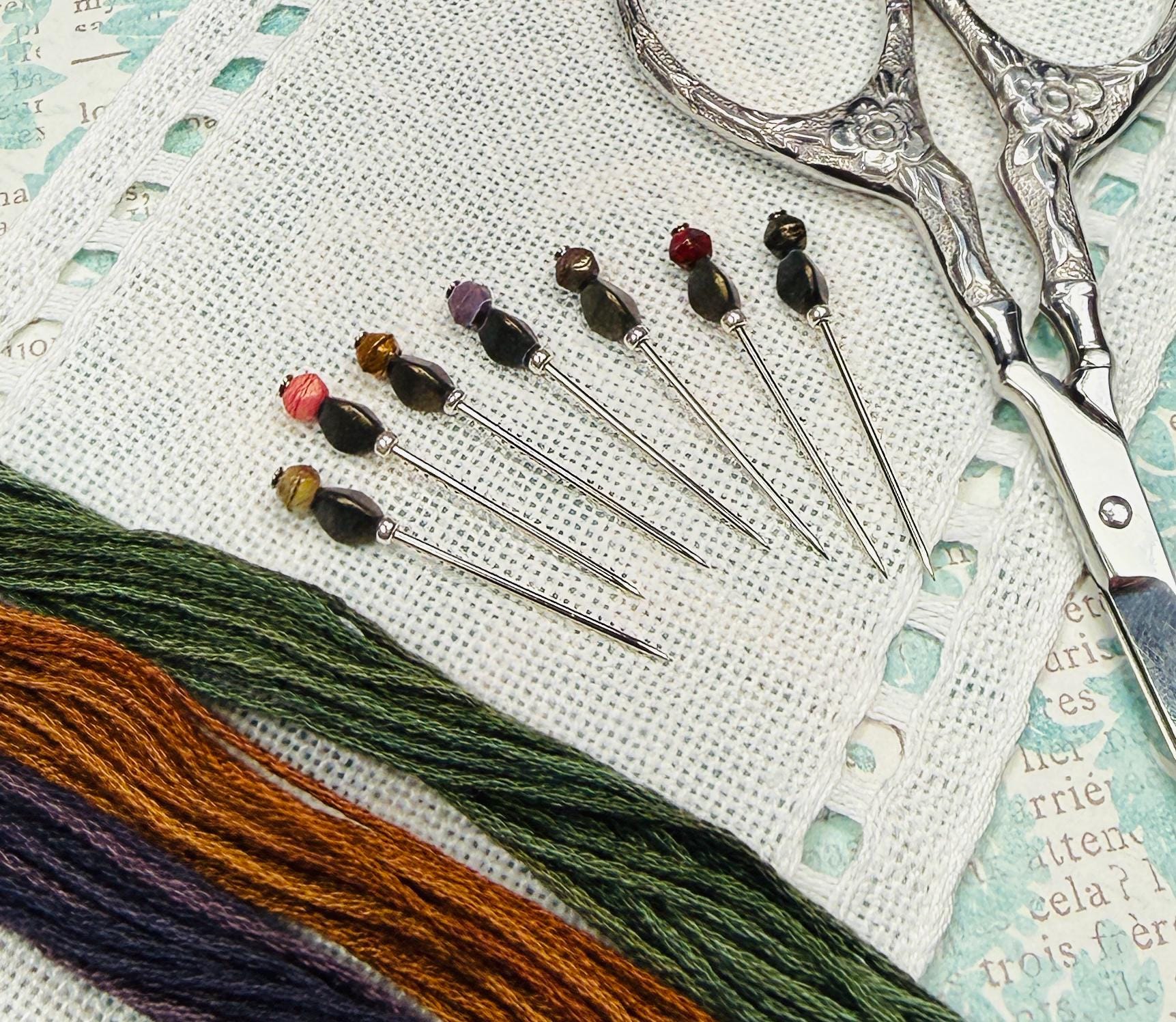 Woodland Creatures ~ Thread Keep, Needle Minder, Scissor Fob, Pins ...