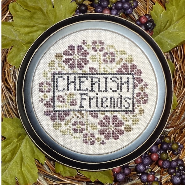 Best Friend Cross Stitch Pattern - Etsy