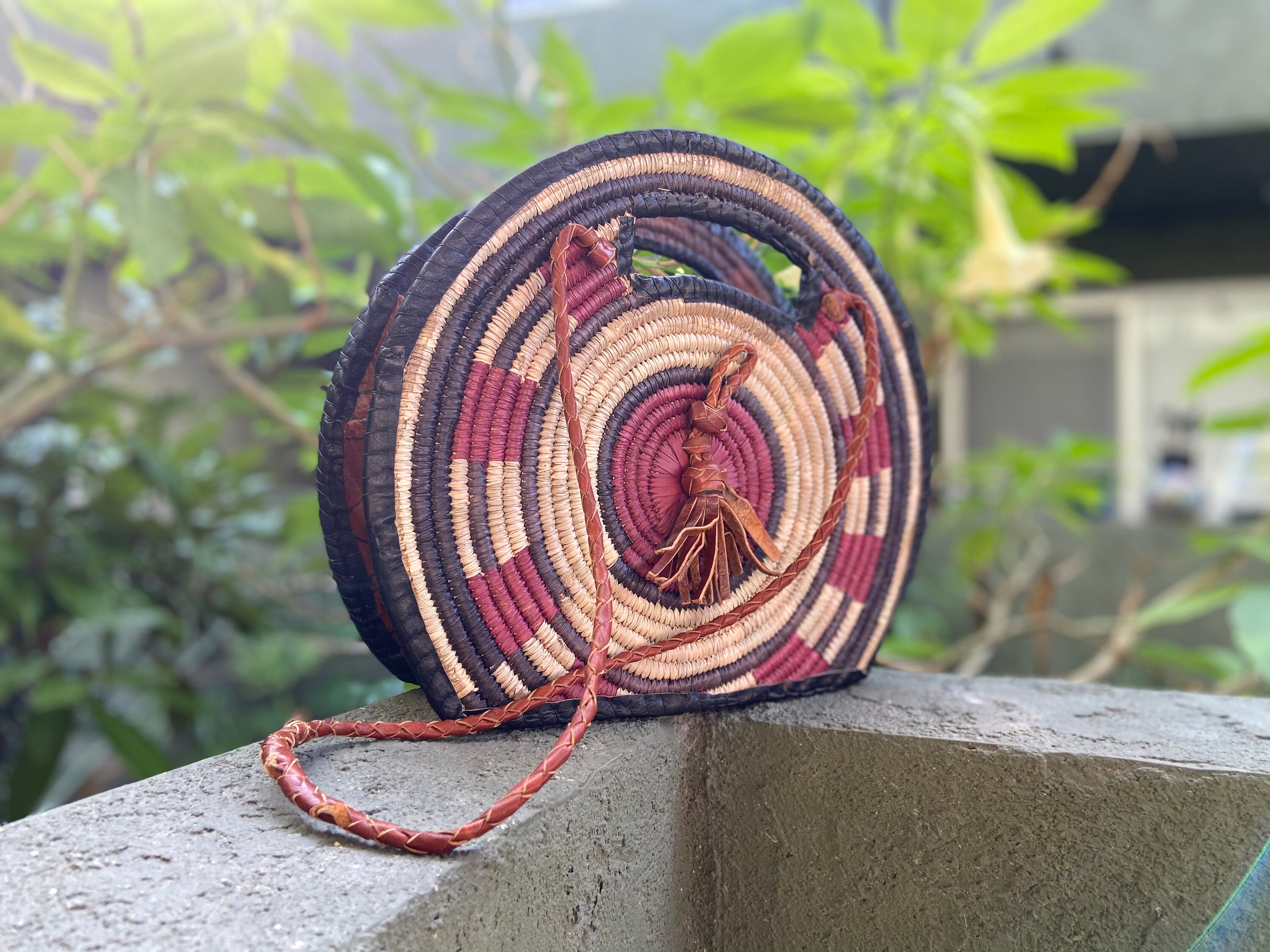 Authentic African Handmade Big Shoulder Bag, Handmade in Nigeria ...