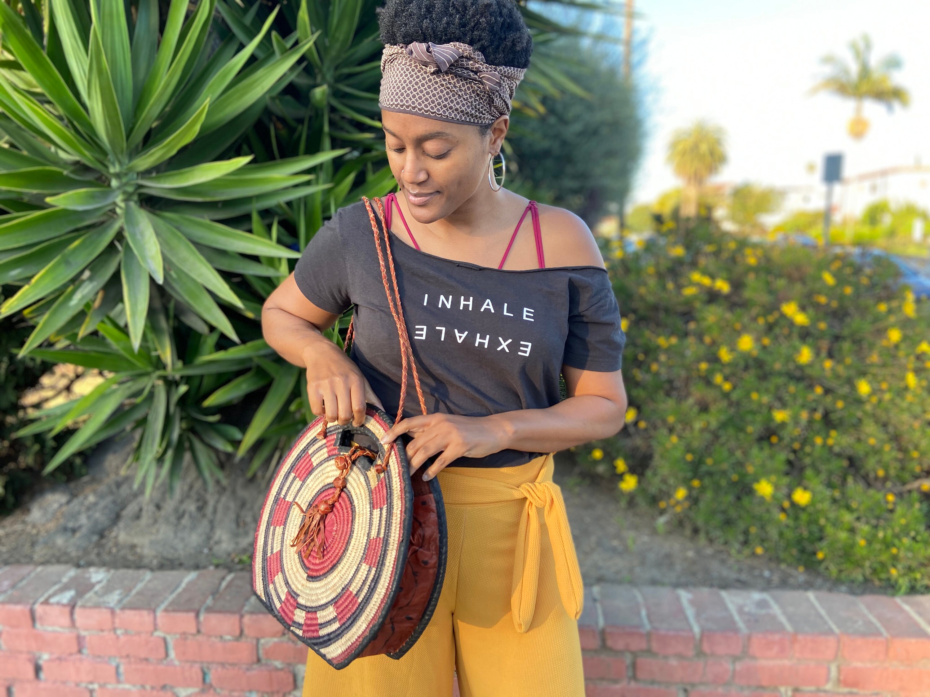 Authentic African Handmade Big Shoulder Bag, Handmade in Nigeria ...