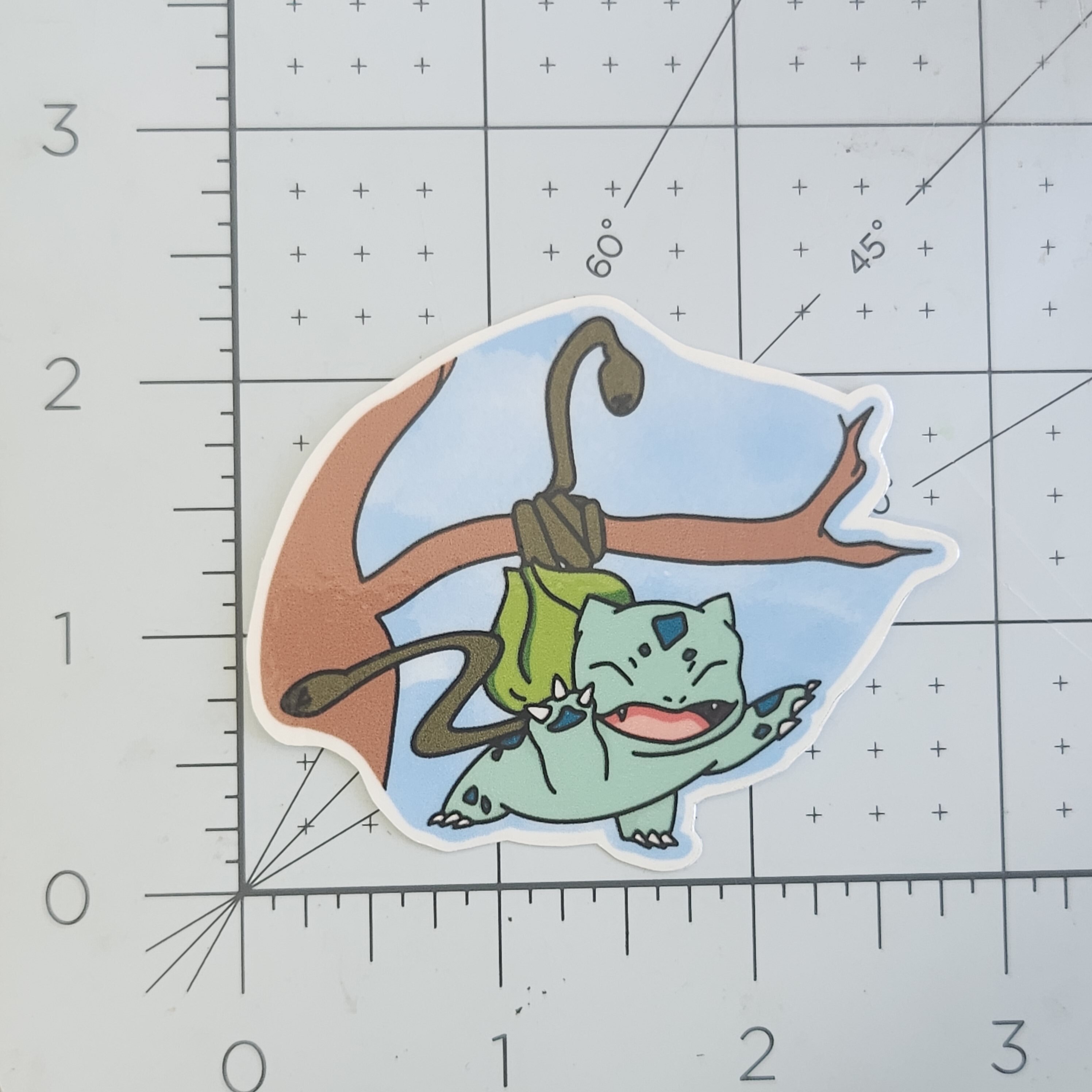 Bulbasaur Sticker Pokemon Gen 1 Starter - Etsy