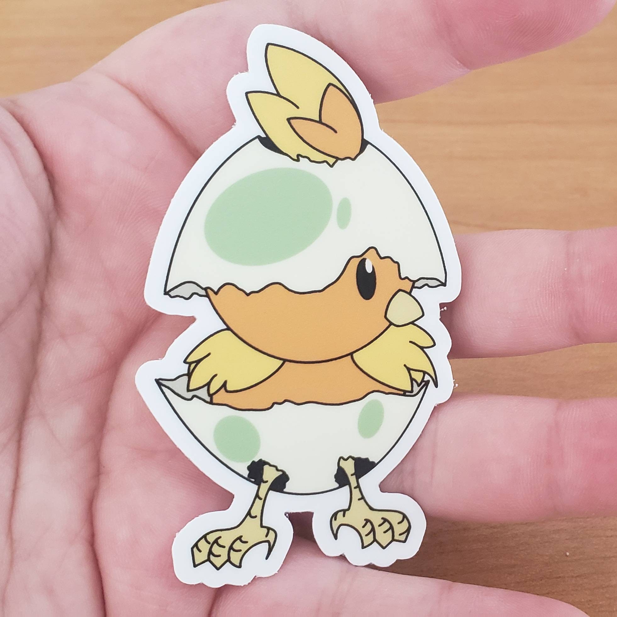 Torchic Sticker Pokemon Rubysapphire Fire Starter - Etsy