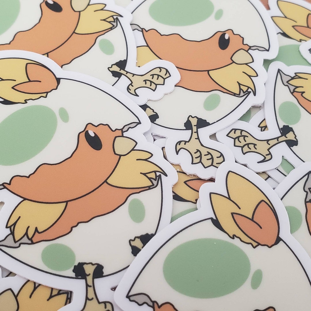 Torchic Sticker Pokemon Rubysapphire Fire Starter - Etsy