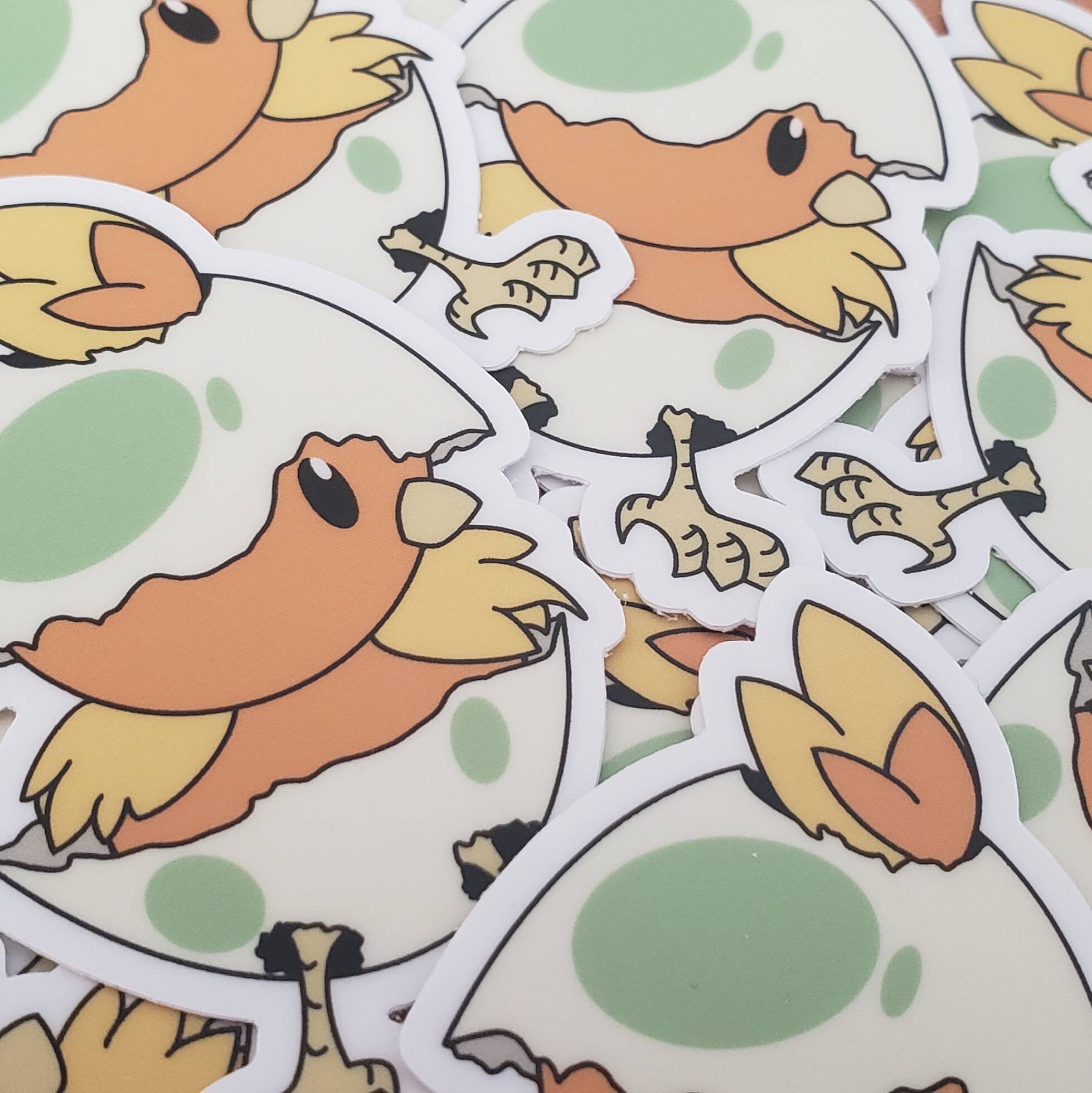 Torchic Sticker Pokemon Rubysapphire Fire Starter - Etsy