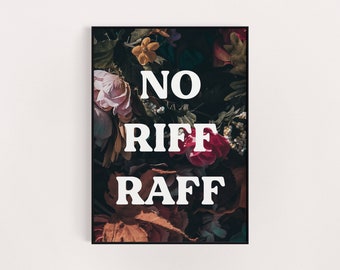 Retro Flower Art Poster - Etsy