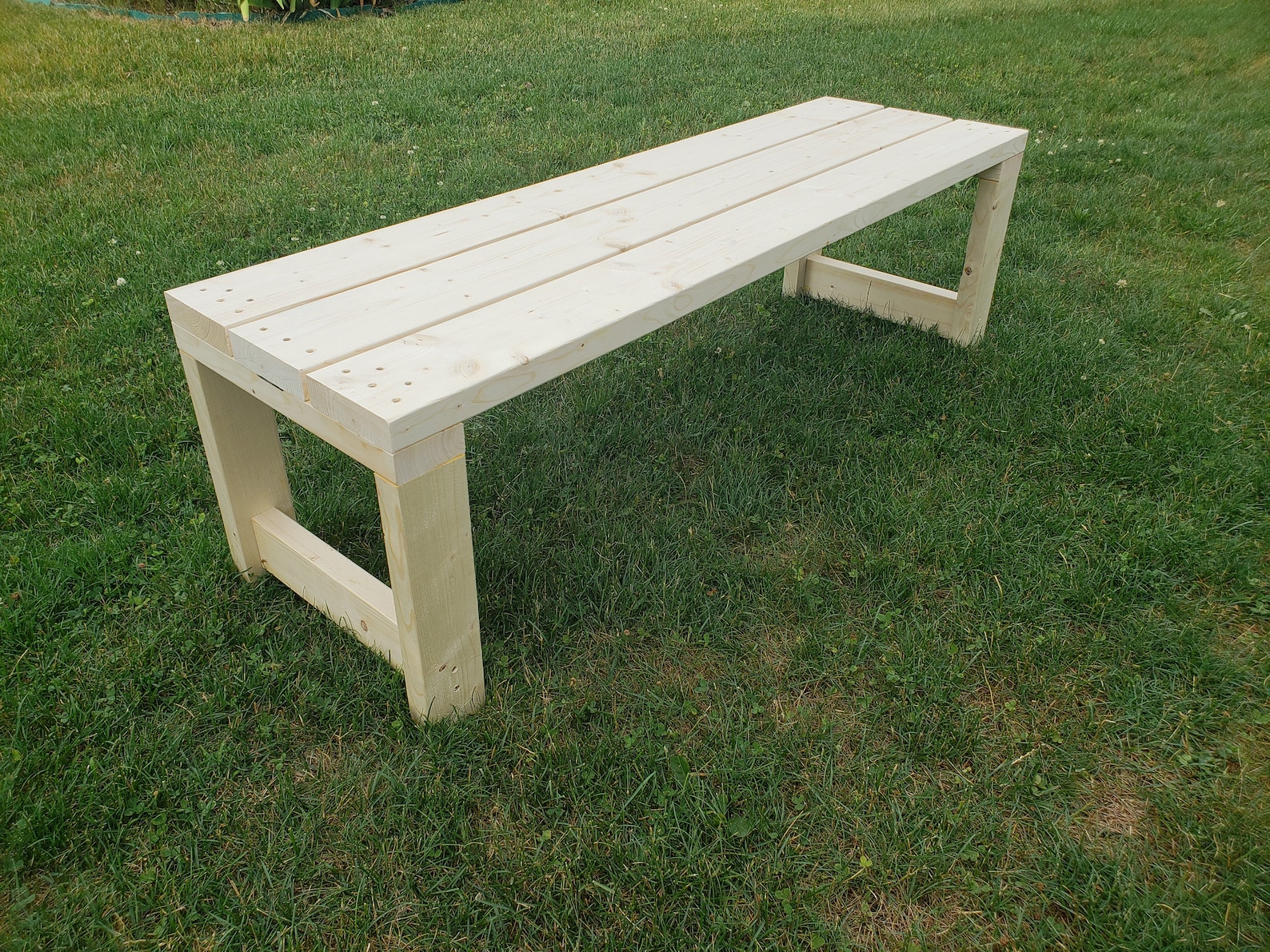 Wood Bench Plan / Pool Bench Plan / Patio Bench / Garden Bench - Etsy