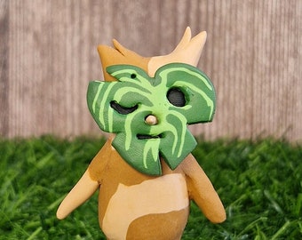 The Legend of Zelda - Unique Korok Figurine With Backpack - Handmade ...