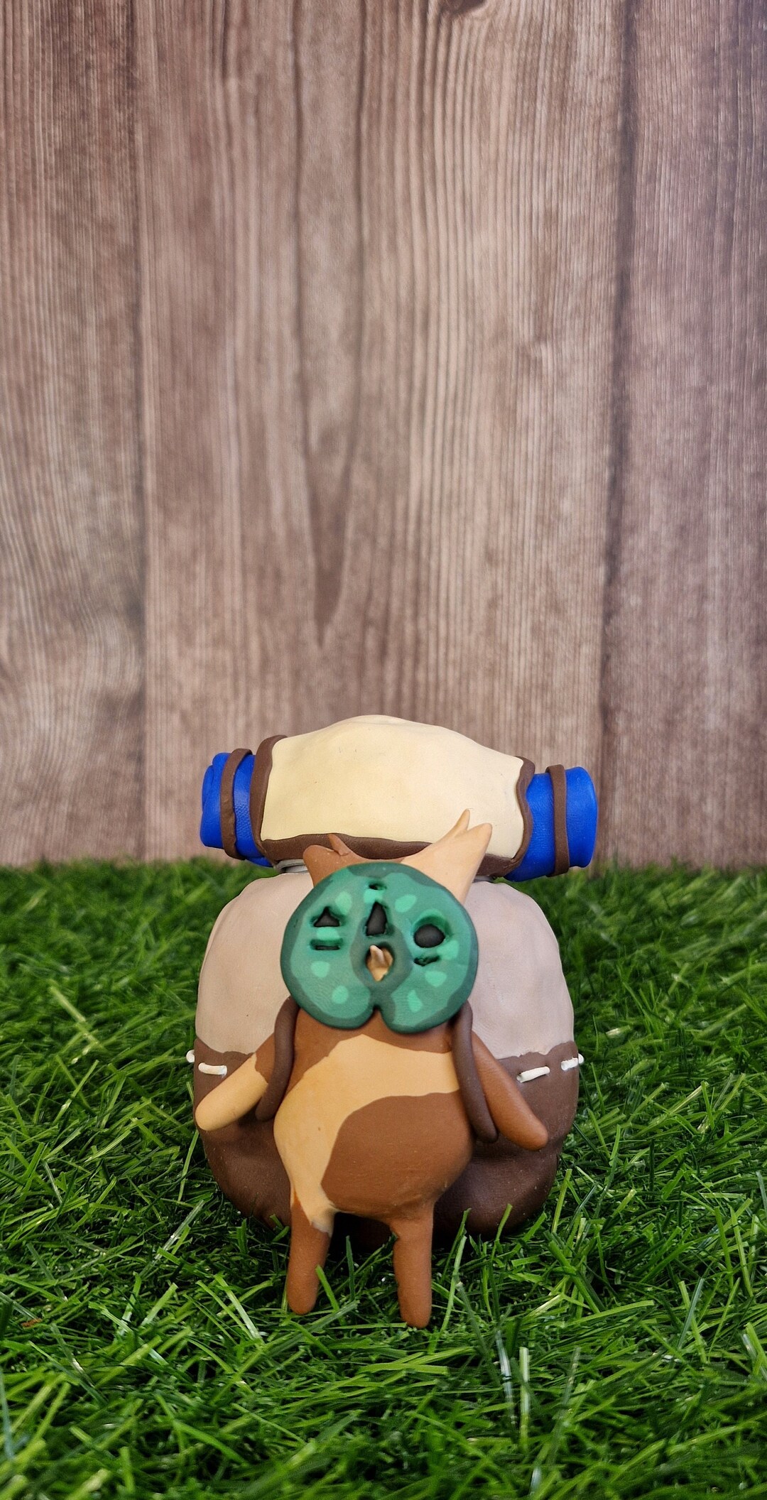 The Legend of Zelda - Unique Korok Figurine With Backpack - Handmade ...