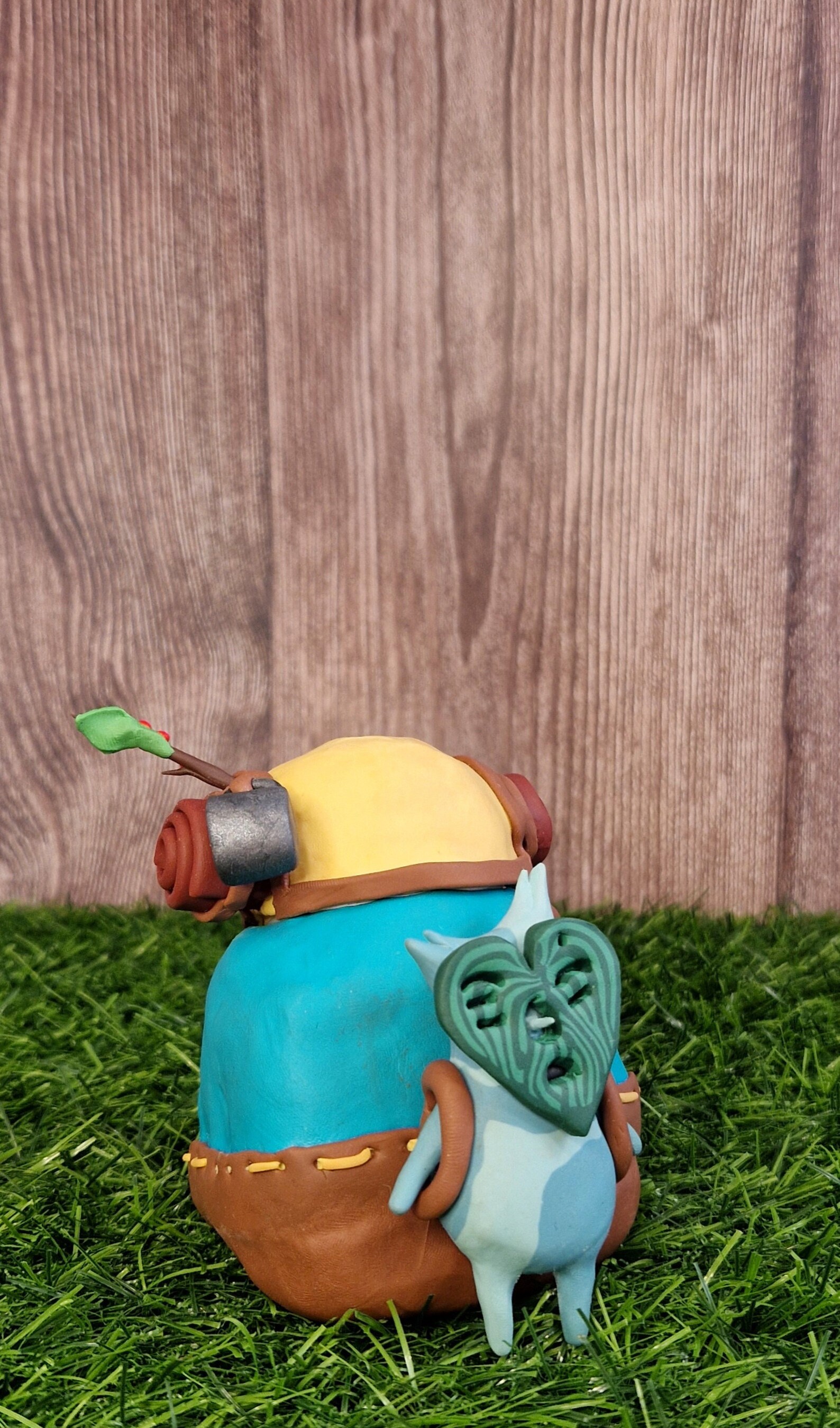 The Legend of Zelda - Unique Korok Figurine With Backpack - Handmade ...