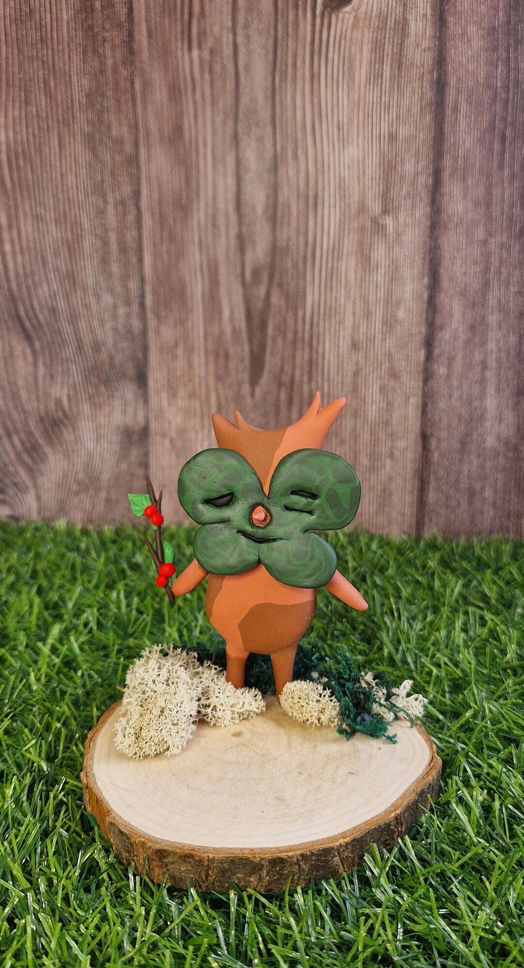 The Legend of Zelda - Unique Korok Figurine - Handmade Polymer Clay ...
