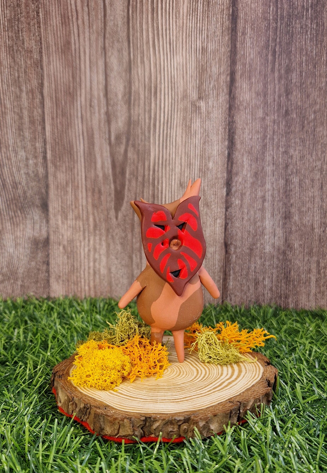 The Legend of Zelda - Unique Korok Figurine - Handmade Polymer Clay ...