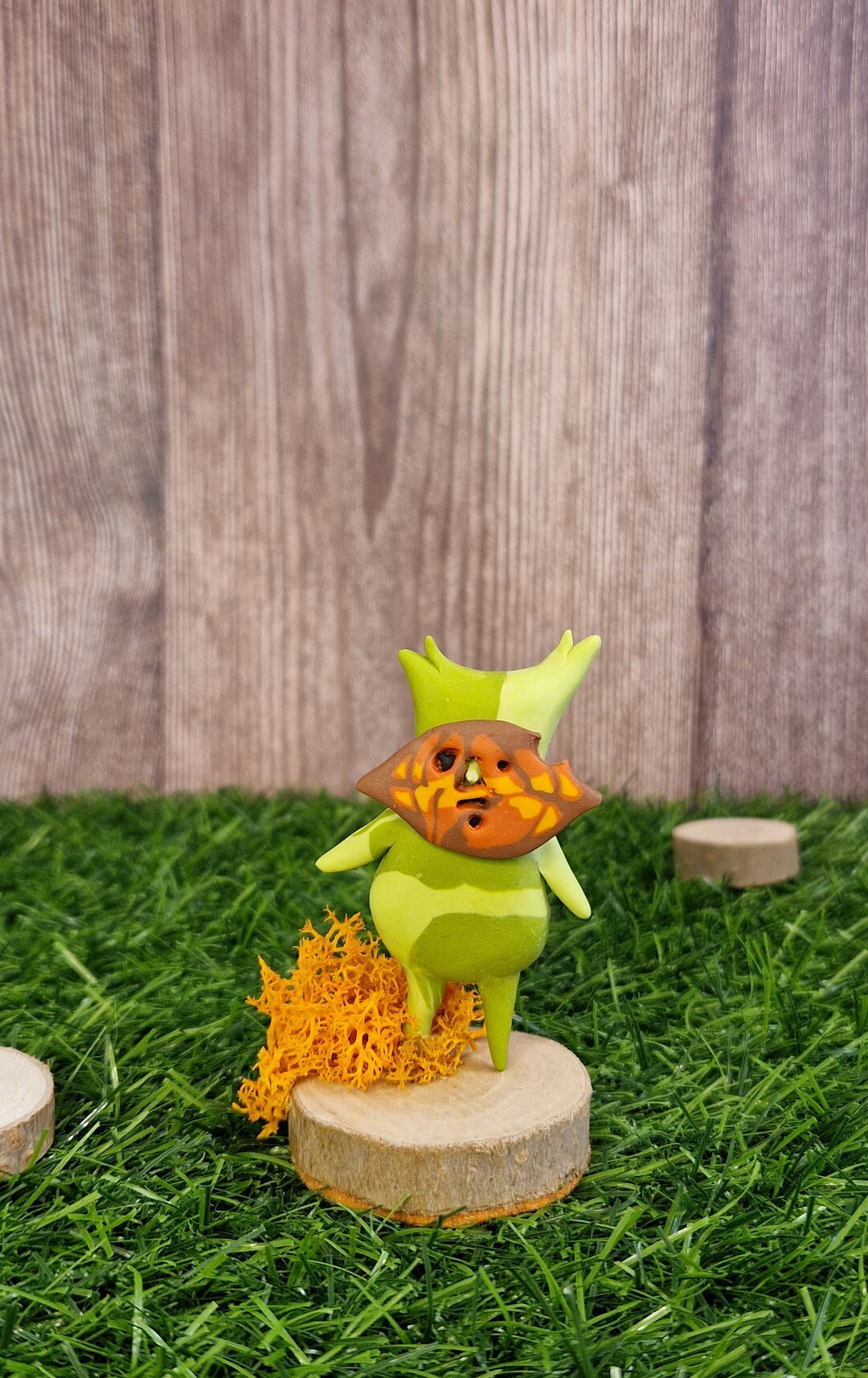 The Legend of Zelda Unique Korok Figurine Handmade Polymer Clay One of ...