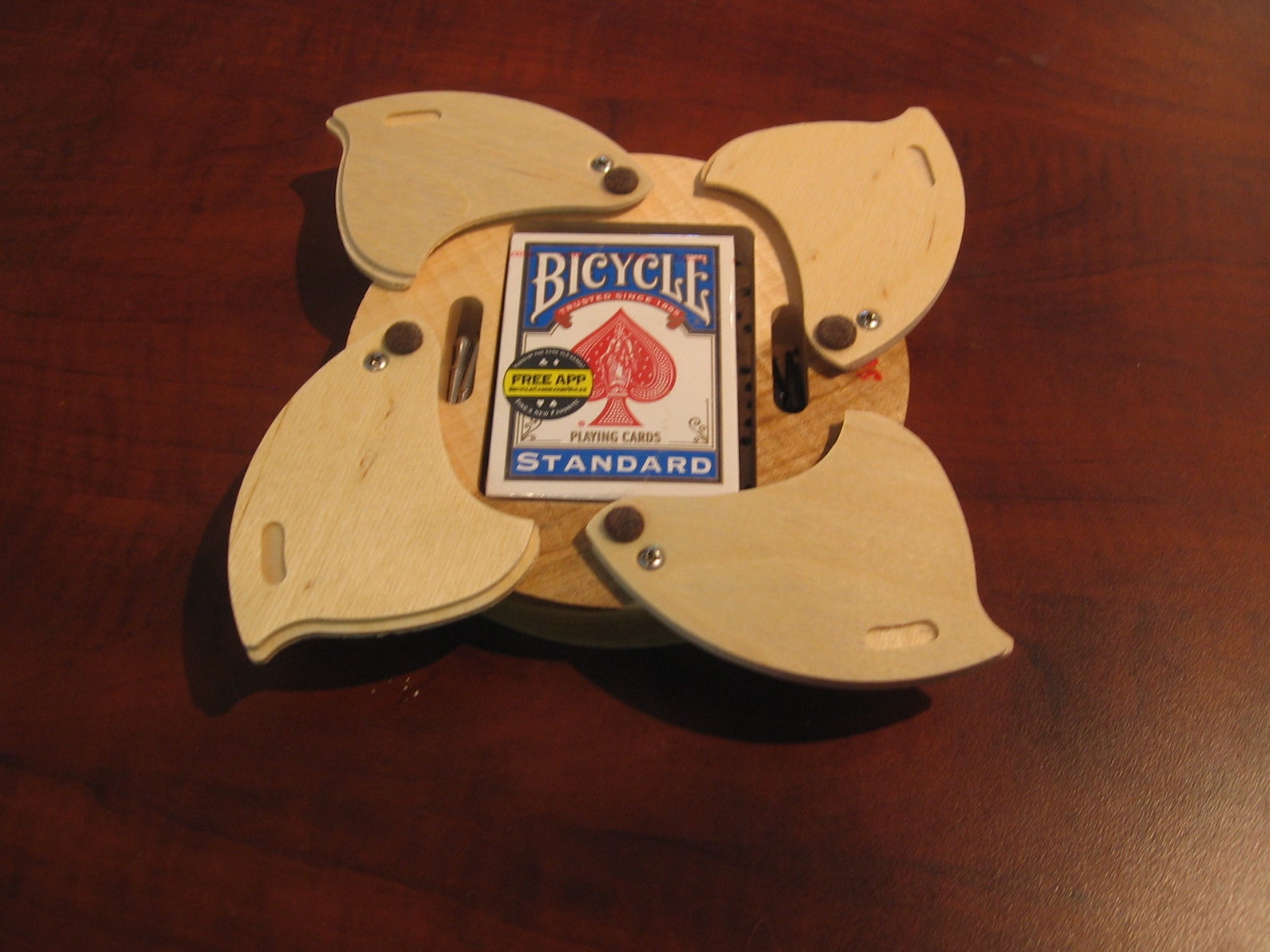 Spiral Cribbage Board With Card and Peg Storage - Etsy