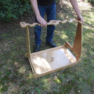 12 Gun Portable Wooden Rifle Stand - Etsy