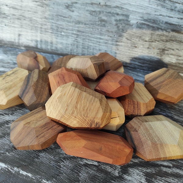 Wood Stacking Blocks - Etsy