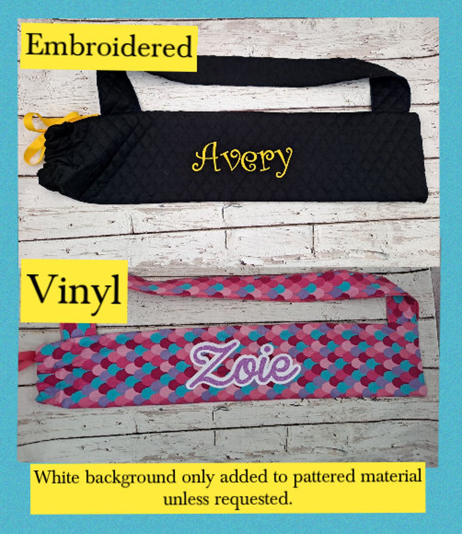 Personalized Baton Bag Personalized Drawstring Backpack - Etsy