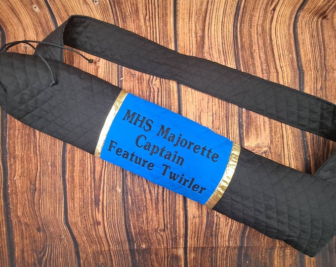 College or High School Majorette Bag, Baton Bag, Majorities Baton Bag ...