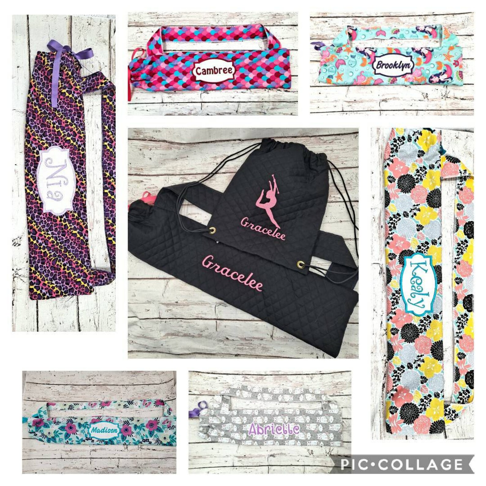 Personalized Baton Bag Personalized Drawstring Backpack | Etsy