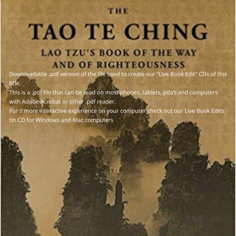 Tao Te Ching - Etsy