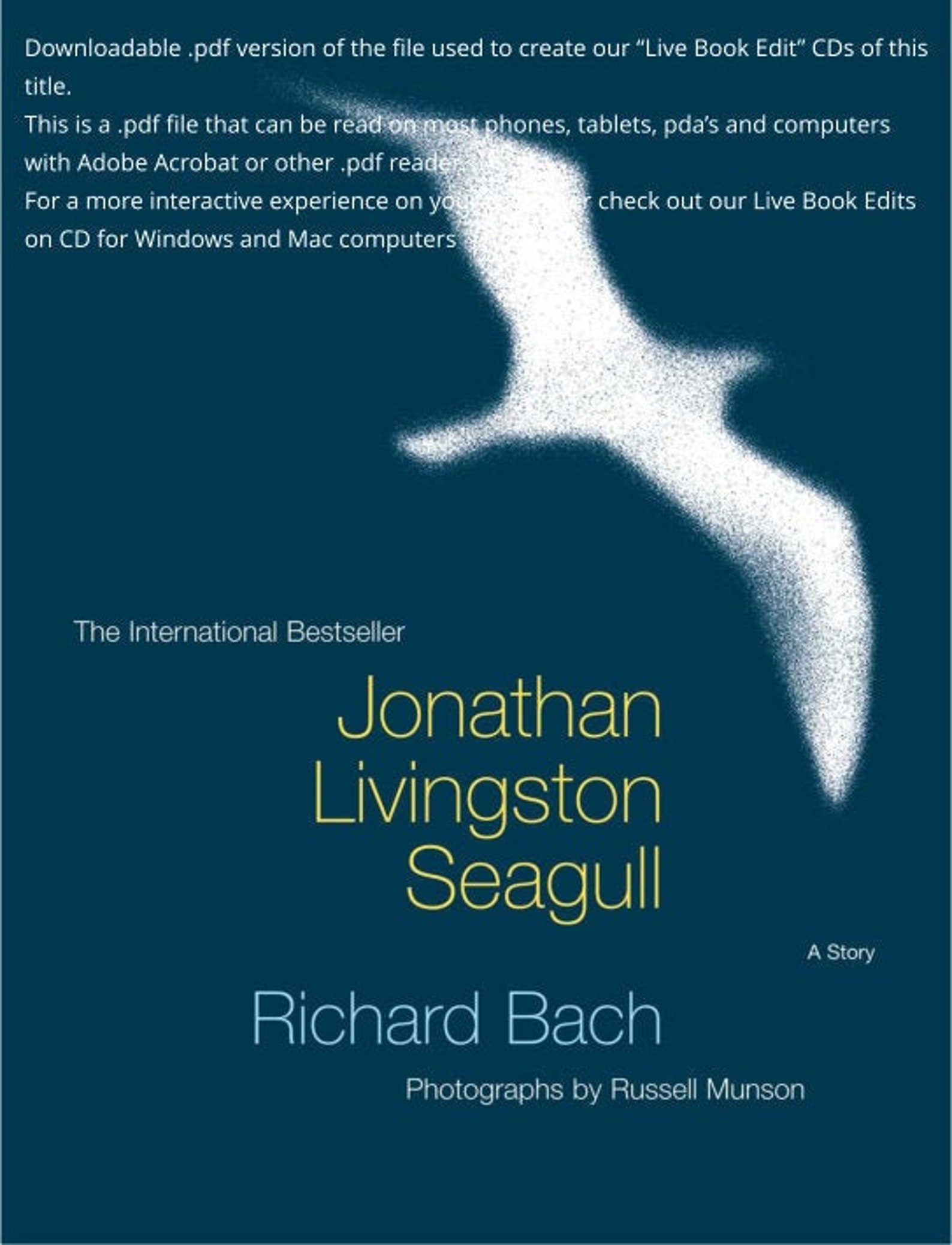Jonathan Livingston Seagull (downloadable .pdf) - Etsy