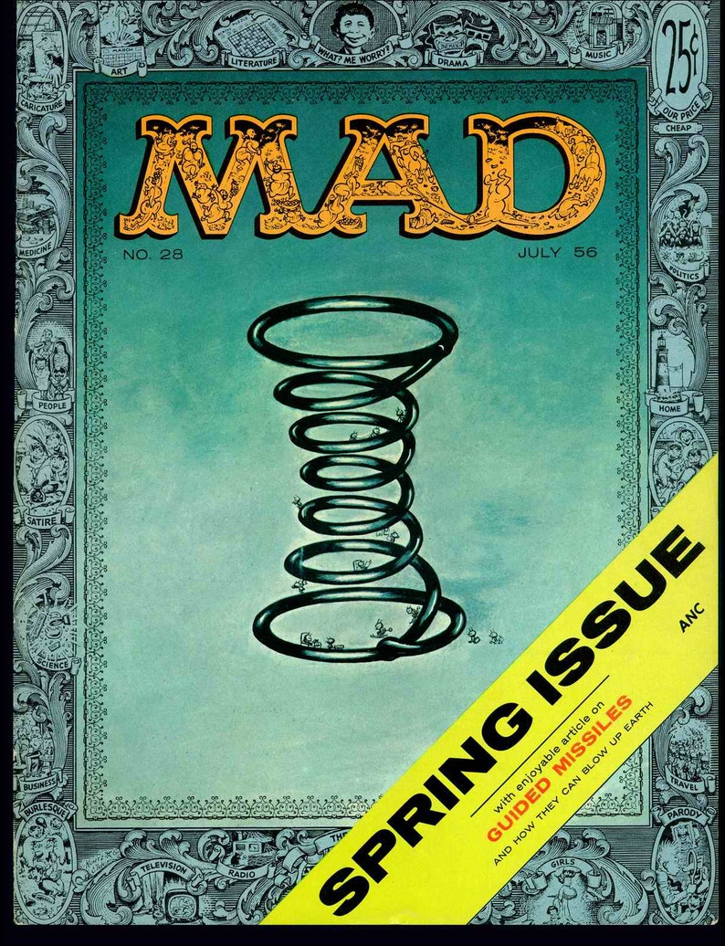 Mad Magazine Collection Vol 25-29 (downloadable .pdfs) - Etsy