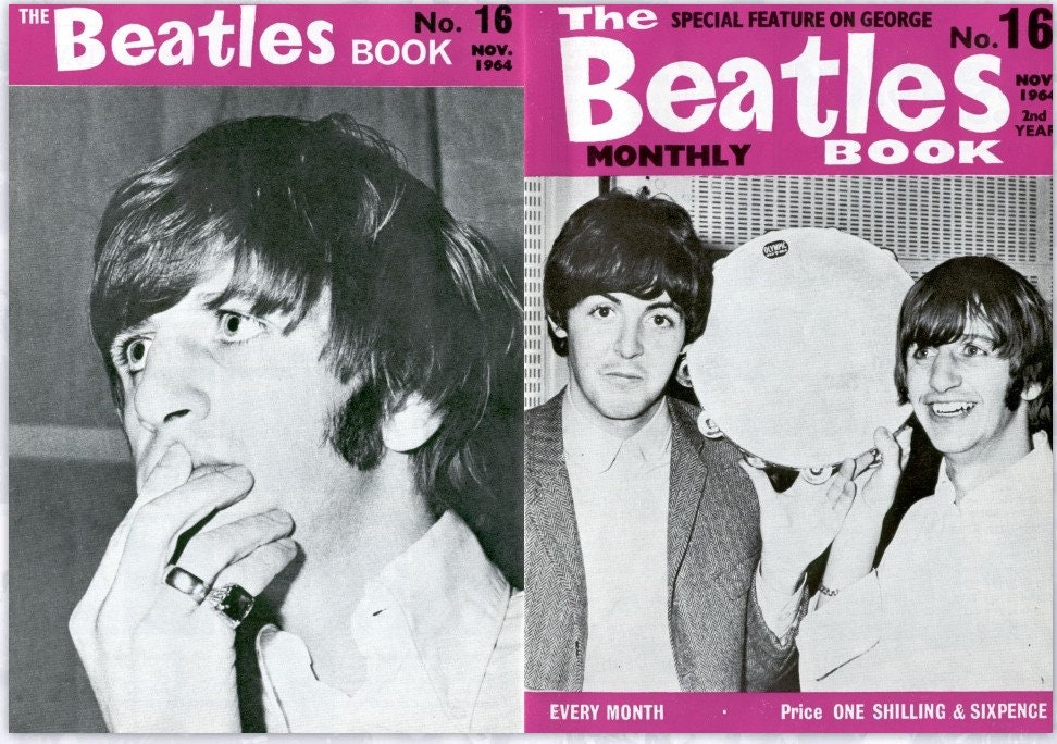Beatles Monthly Magazine Vol 16-20 (downloadable .pdfs) - Etsy