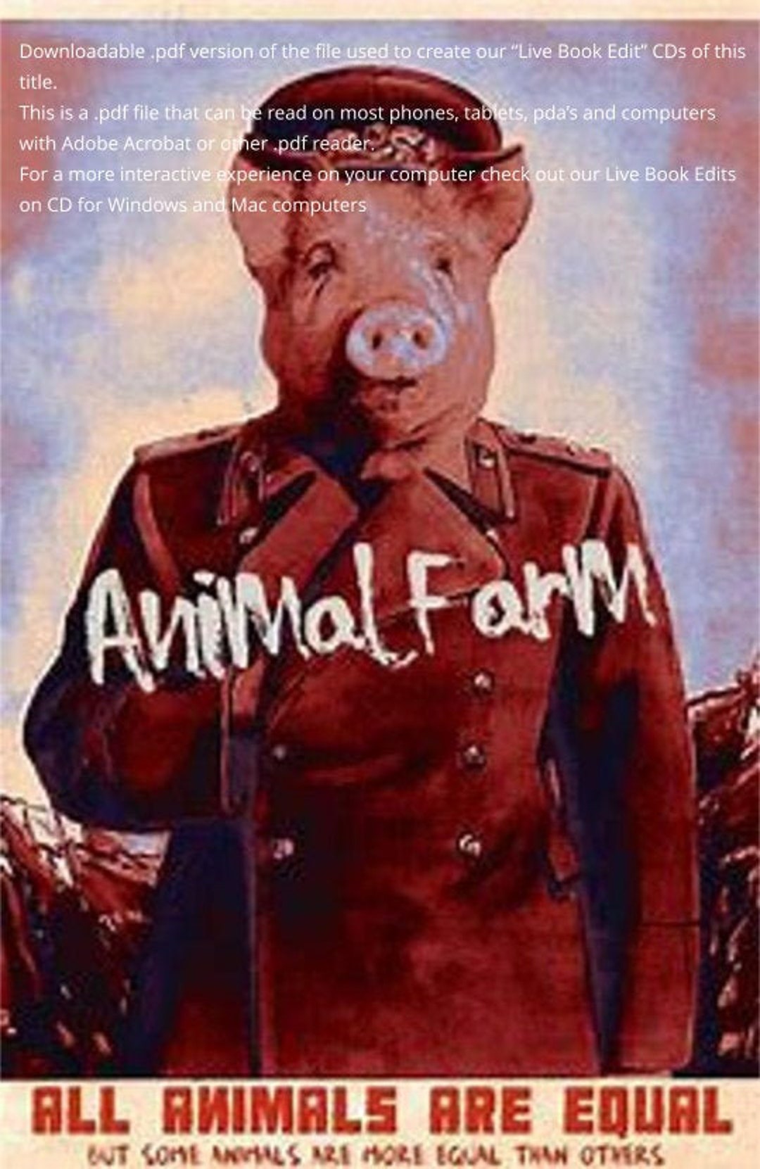 George Orwell's Animal Farm (downloadable .pdf) - Etsy