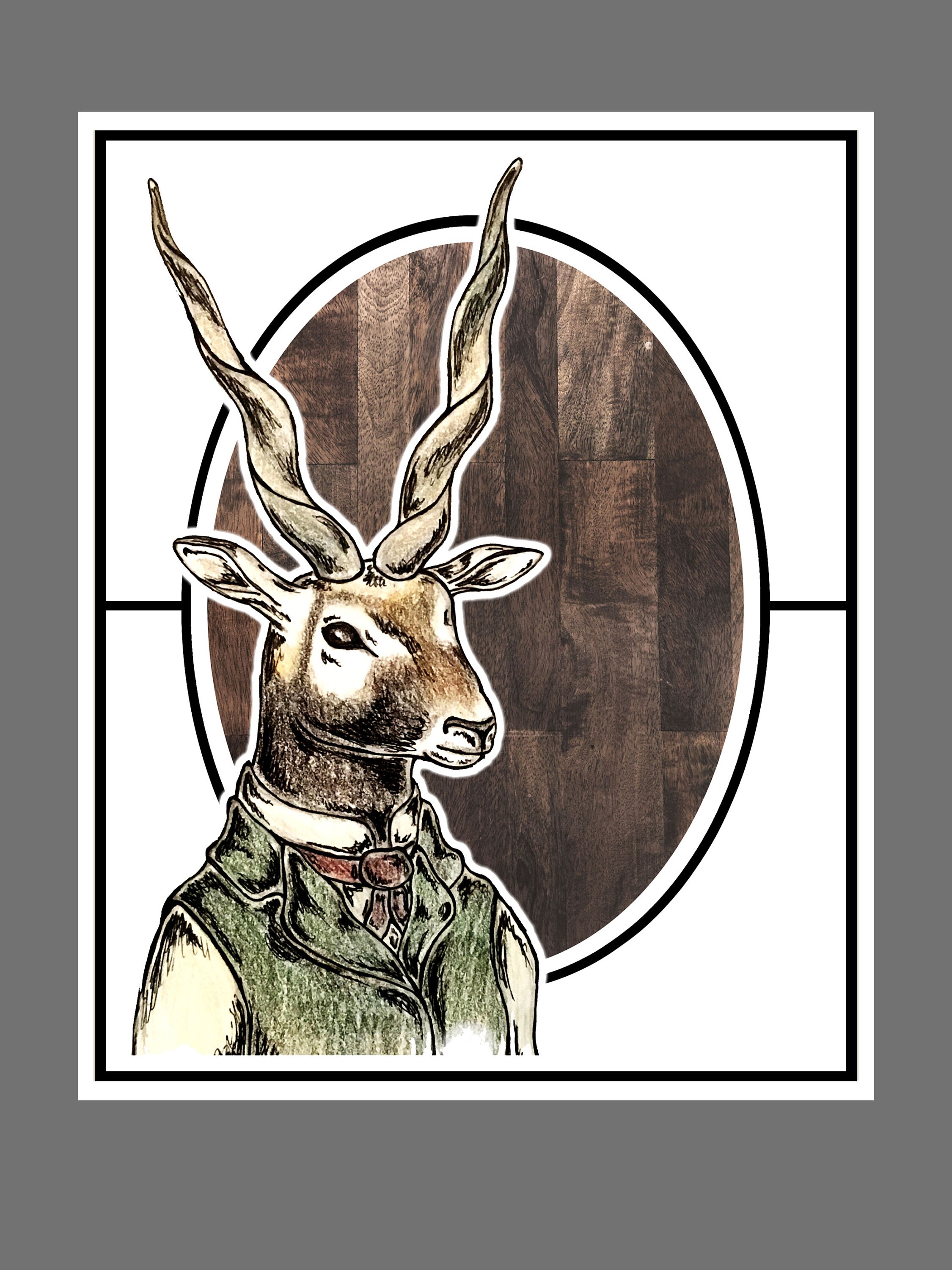 Black Buck - Sticker - Etsy
