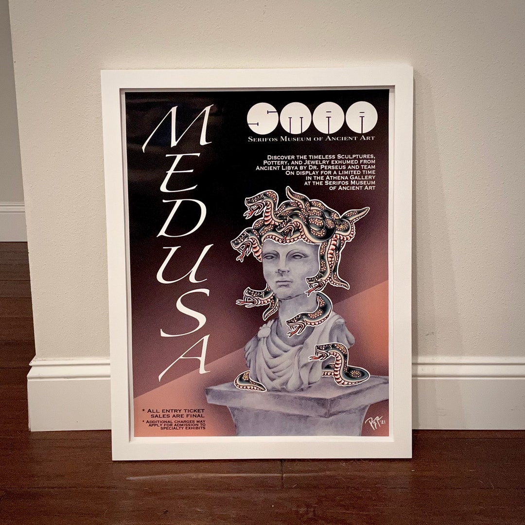 Medusa - Mythical Event Poster - Etsy