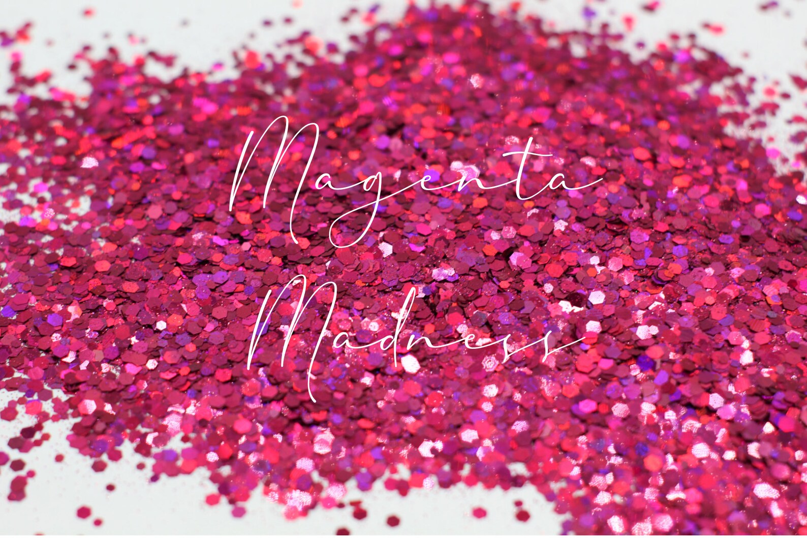 Magenta Madness Magenta Holographic Chunky Glitter Mix/ - Etsy Israel