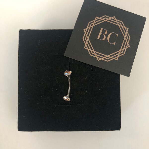 Minimal Belly Ring - Etsy