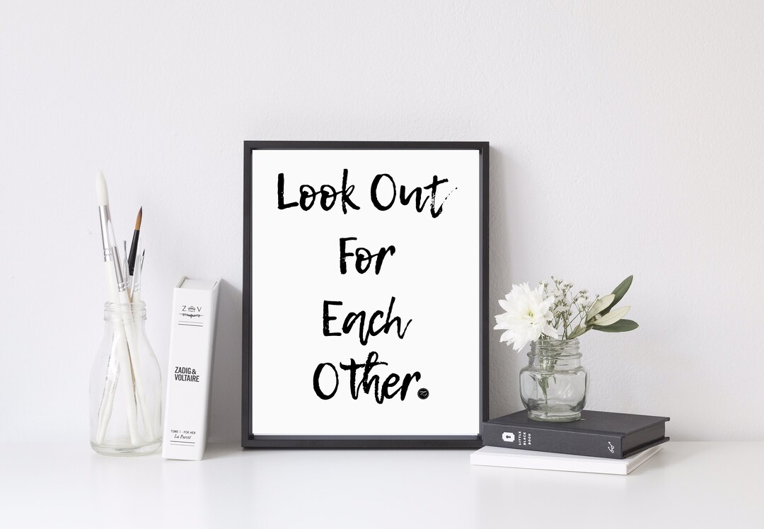 Black and White Inspirational Wall Art - Printable File - INSTANT ...