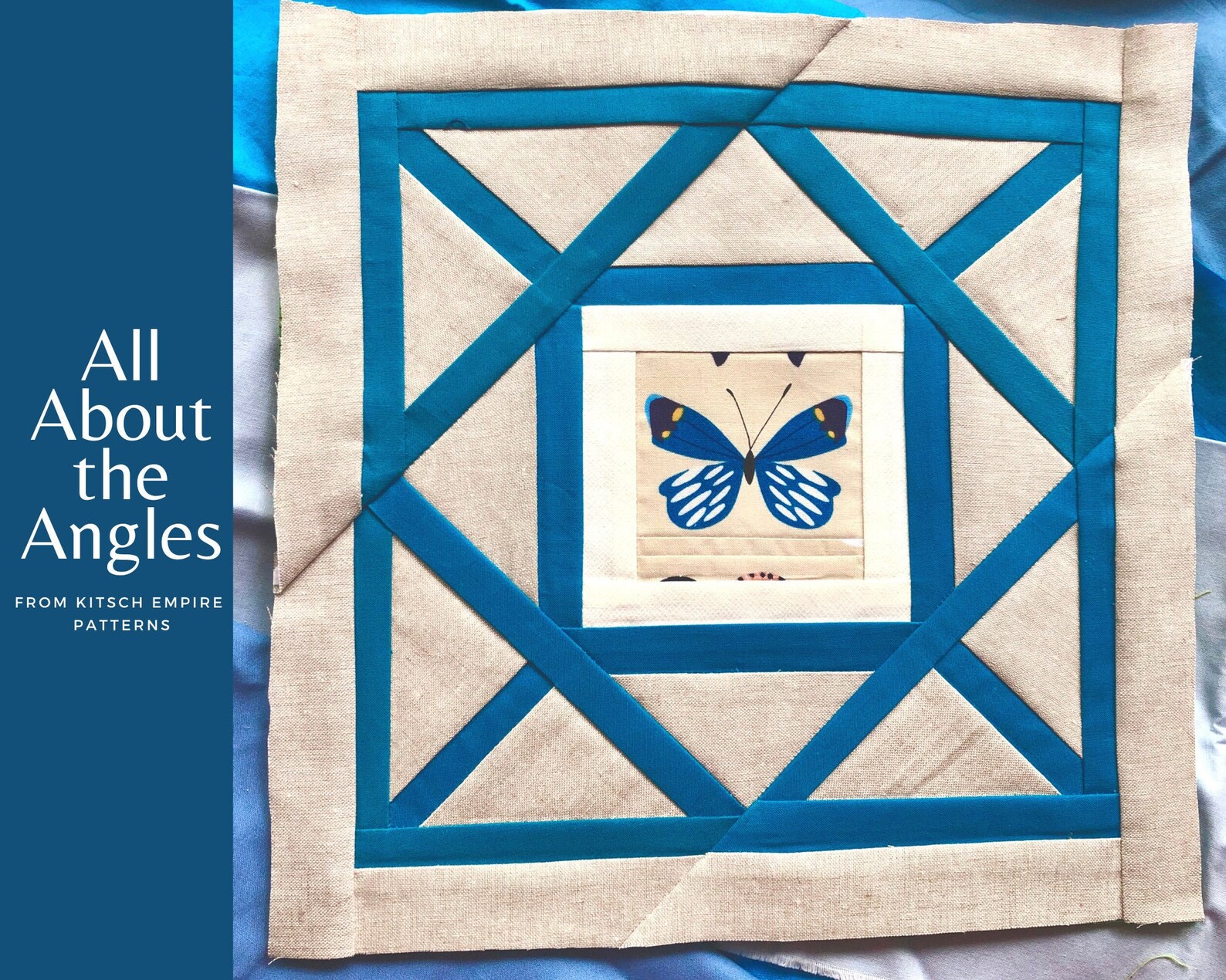 All About the Angles Frame Paper Pieced Quilt Block Pattern - Etsy